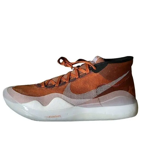 Nike Zoom Kd "texas Longhorns" Basketball Sneakers - Brown