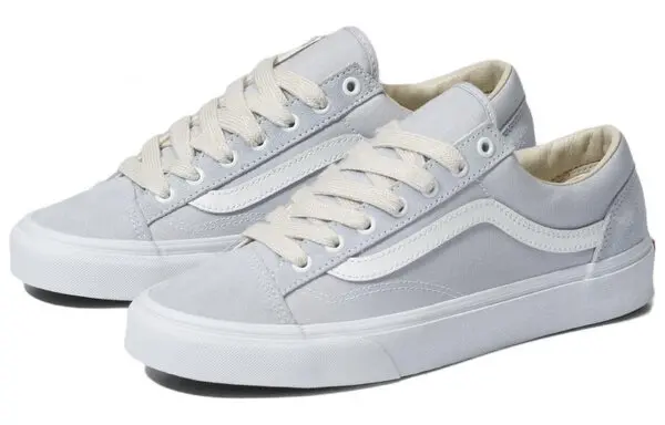 VANS Style 36 Fuzzy Lace Low Top Sneakers - Gray