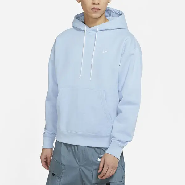 Nike Logo Embroidered Fleece Lined Hoodie