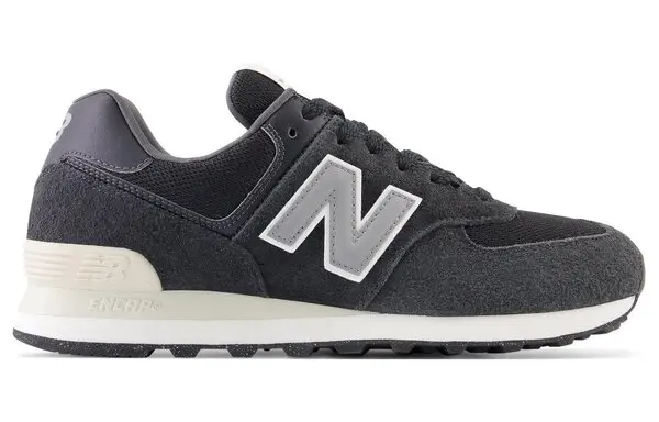 NEW BALANCE 574 Sneakers - Black/grey/white