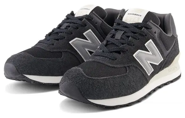 NEW BALANCE 574 Sneakers - Black/grey/white