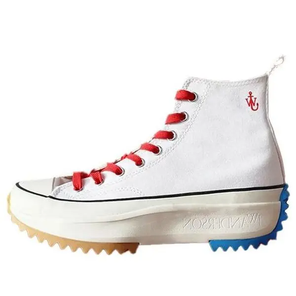 CONVERSE Jw Anderson X Run Star Hike High Top Sneakers - Whiteredblue