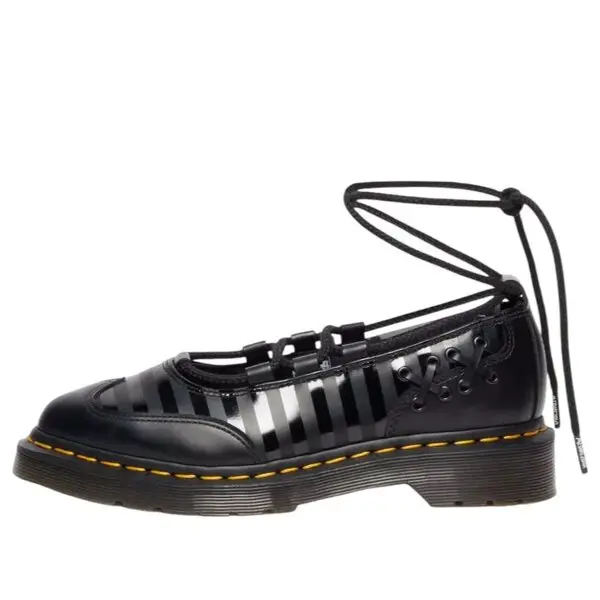 Dr. Martens X Wednesday Elphie Ii Ballet Flat - Black