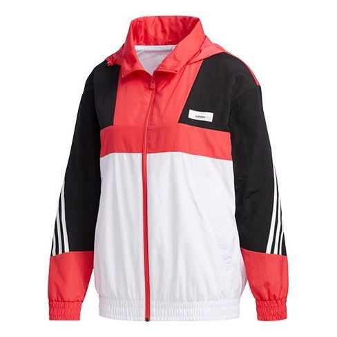 Adidas Neo Printing Hooded Jacket - Pink