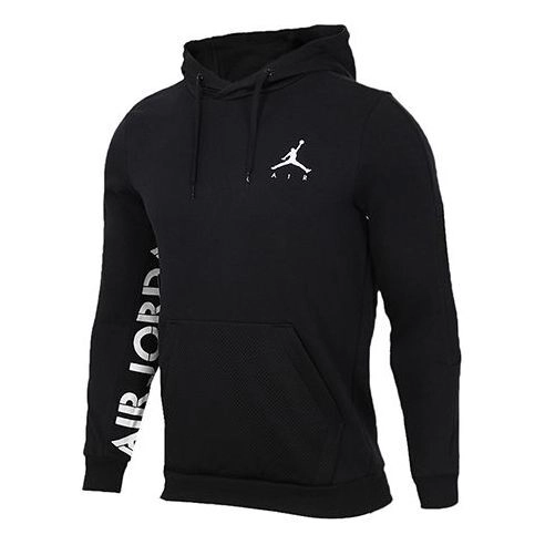 JORDAN Logo Hoodie - Black