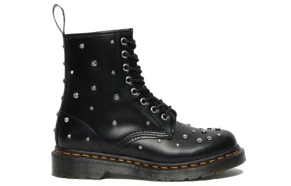 Dr. Martens Swarovski X 1460 Crystal Embellished Lace-up Boots