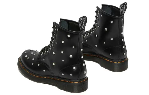 Dr. Martens Swarovski X 1460 Crystal Embellished Lace-up Boots