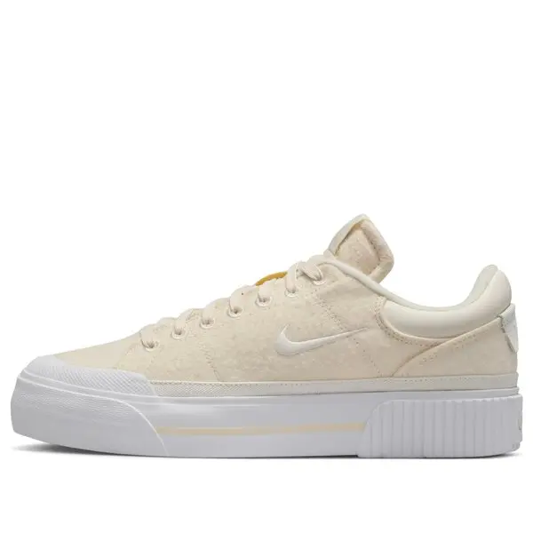 Nike Court Legacy Lift Sneakers - Light Ivory/white/grey