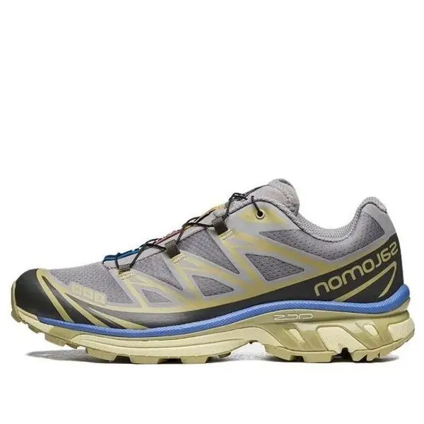 SALOMON Xt-6 Low Top Sneakers - Green/yellow/gray