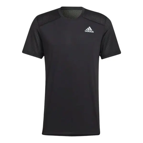 Adidas Solid Color Logo Short Sleeve T-shirt - Multi-color