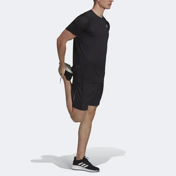 Adidas Solid Color Logo Short Sleeve T-shirt