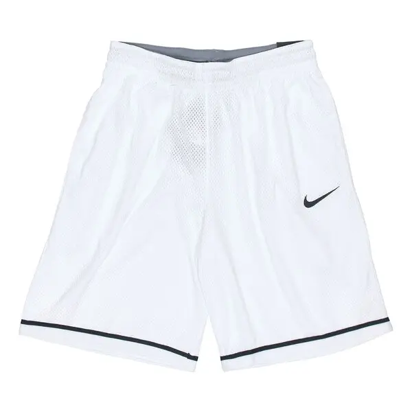 Nike Dri-fit Classic Logo Basketball Shorts - White