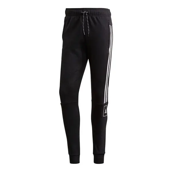 Adidas M 3s Tape Pants Running Gym Casual Sports Long Pants - Black