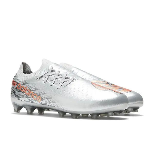 NEW BALANCE Furon V7 Pro Ag Cleats - Silver/brighton Grey/copper