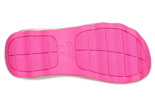 CROCS Mega Crush Triple Strap Platform Sandals - Pink