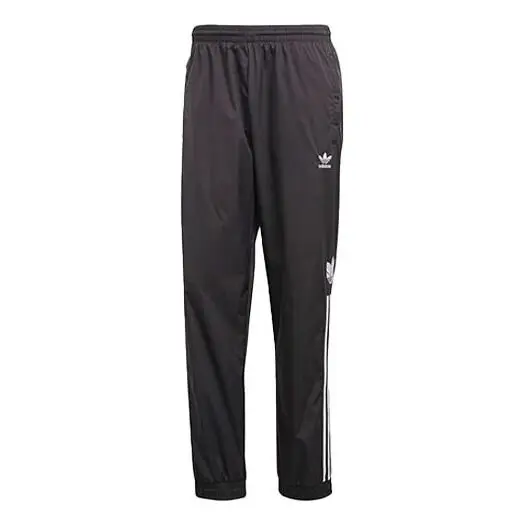Adidas Originals Adicolor 3d Classic Bundle Feet Sports Running Long Pants - Black