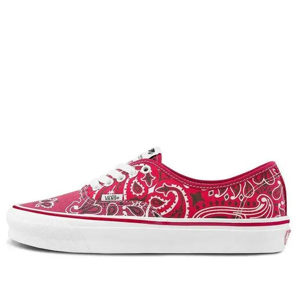 VANS Bedwin & The Heartbreakers X Authentic 'bandana Pack Multi C' Sneakers - Red