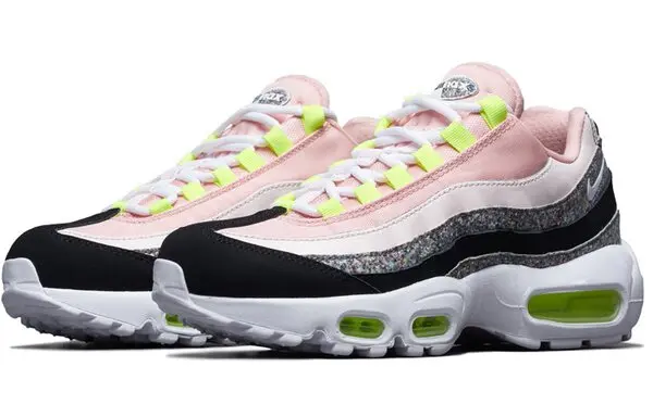 Nike Max 95 Se Glitter Sneakers - Black/pink