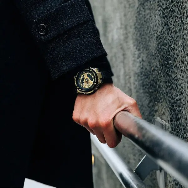 Casio G-shock G-steel Watch - Black/gold