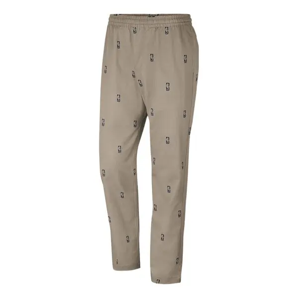 Nike Team 31 Courtside Full Print Logo Elastic Waistband Athleisure Casual Sports Pants - Multi-color