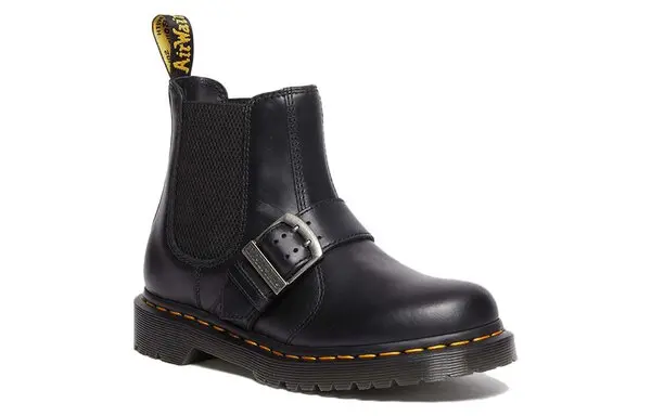 Dr. Martens 2976 Buckle Pull Up Leather Chelsea Boots