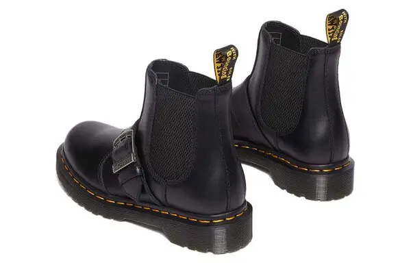 Dr. Martens 2976 Buckle Pull Up Leather Chelsea Boots