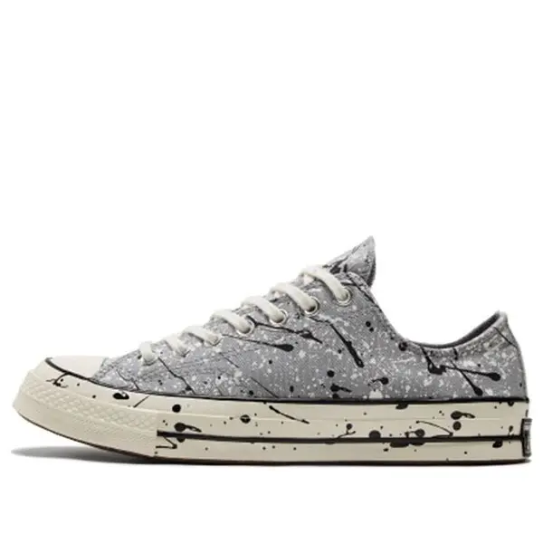 CONVERSE Chuck 70 Low Top Archive Paint Splatter Sneakers - Grey/white/black