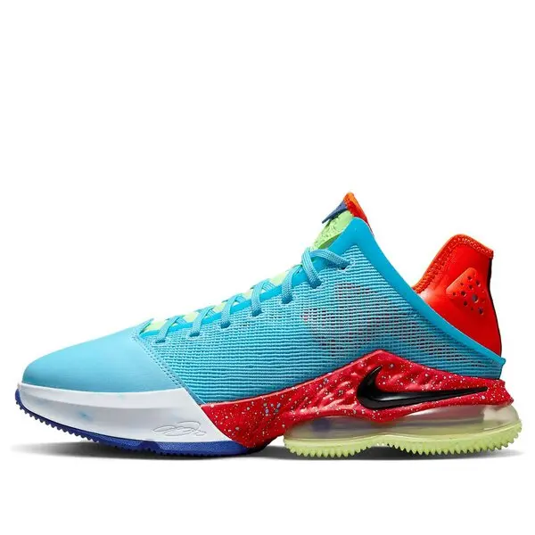 Nike Lebron 19 Low Ep Basketball Sneakers - Blue/red