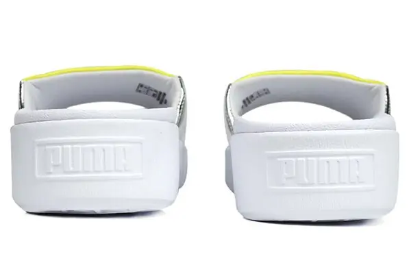 PUMA Platform Slide Tz - White
