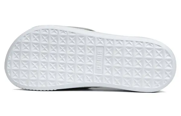PUMA Platform Slide Tz - White