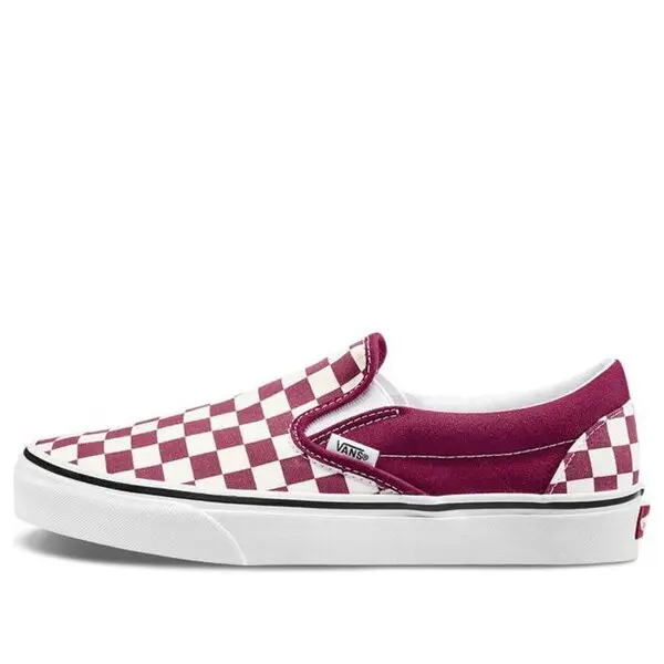 VANS Classic Slip-on Checkerboard - Red