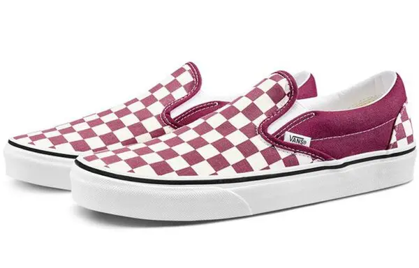 VANS Classic Slip-on Checkerboard - Red