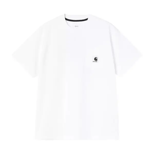 Carhartt Work In Progress X F.c.real Bristol Pocket S/s T-shirt - White