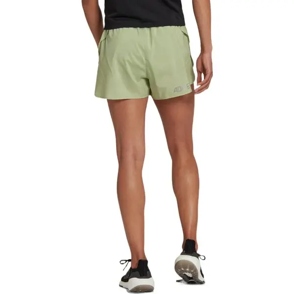 Adidas Adizero Running Split Shorts - Green