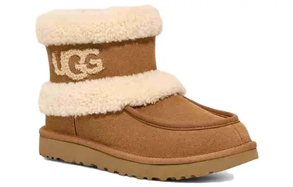 UGG Classic Ultra Mini Fluff Boots - Chestnut