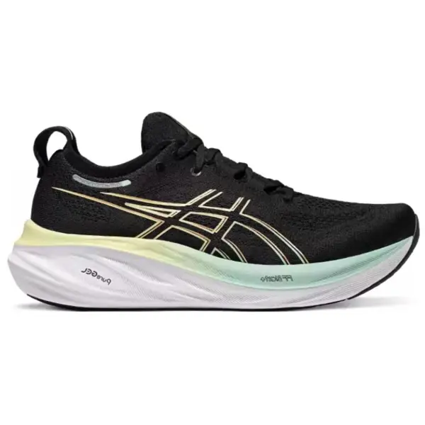Asics Gel-nimbus Platinum 26 Sneakers - Black/white/blue