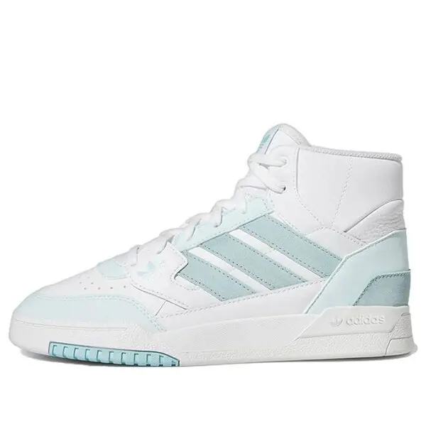 Adidas Originals Drop Step Se High Top Sneakers - Light Blue/white