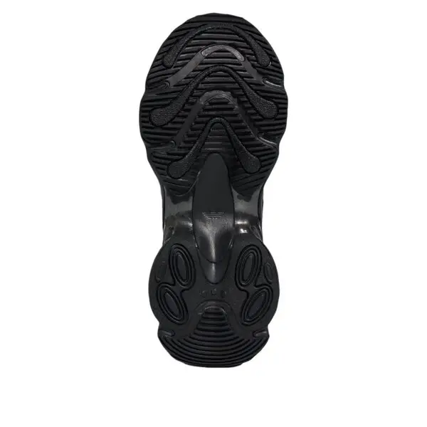 Adidas Ozvenuz Quilted Lace-up Sneakers - Black