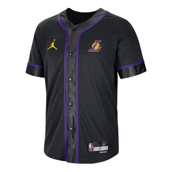 JORDAN Air Los Angeles Lakers Statement Edition Baseball Jersey - Default Colorway