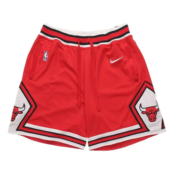 Nike Nba Chicago Bulls Court Side Basketball Shorts - Red