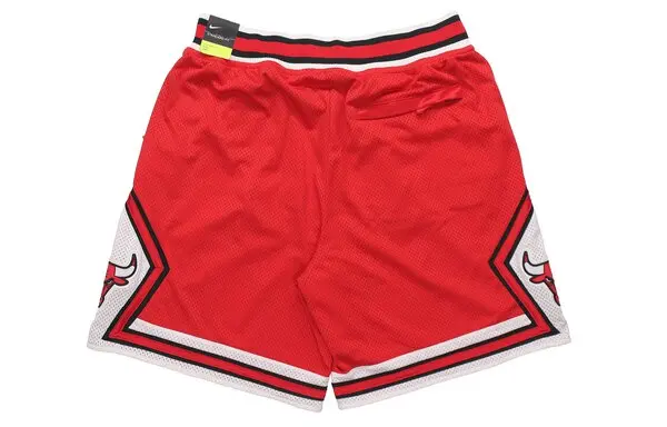 Nike Nba Chicago Bulls Court Side Basketball Shorts - Red
