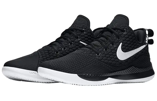 Nike Lebron Witness 3 Ep Basketball Sneakers - Black/white-cool Grey