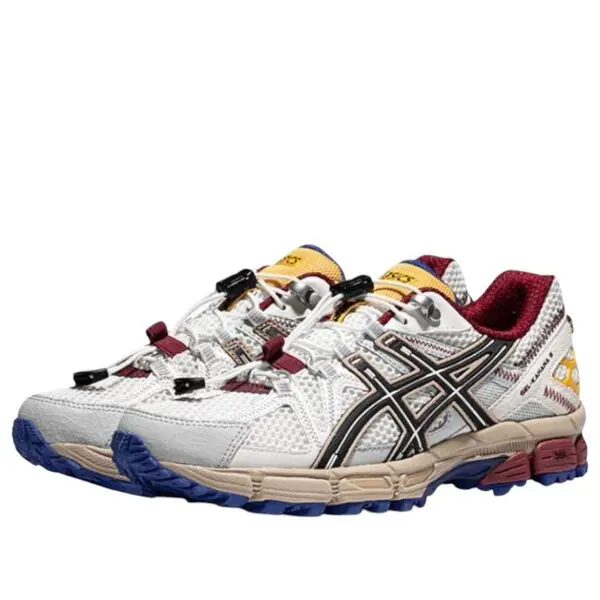 Asics Gel-kahana Athletic Sneakers - White/red/yellow