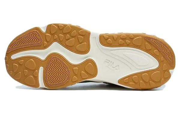 FILA FUSION Flash Sneakers - Green/white/brown