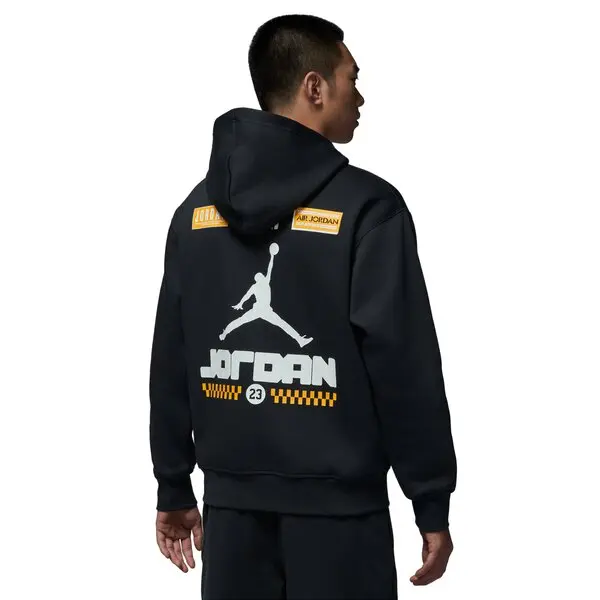 JORDAN Aj12 Fleece Hoodie - Black