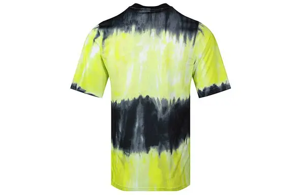 Nike Sports Jersey Round Neck Loose Short Sleeve - Yellow