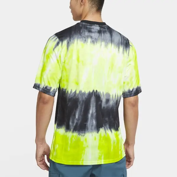 Nike Sports Jersey Round Neck Loose Short Sleeve - Yellow