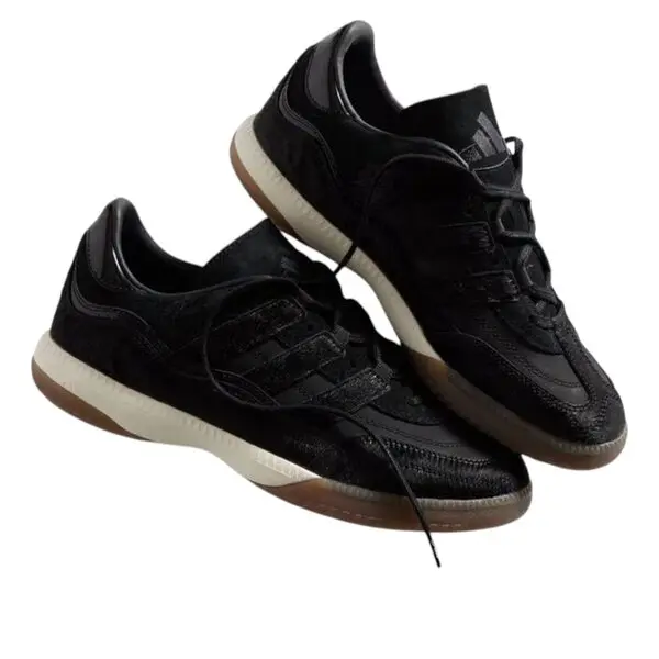 Adidas X Kith Supernova Indoor "black Gum" Sneakers - Black/gum