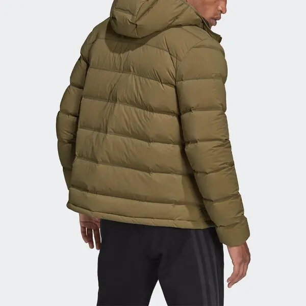 Adidas Helionic Hooded Down Jacket - Multi-color