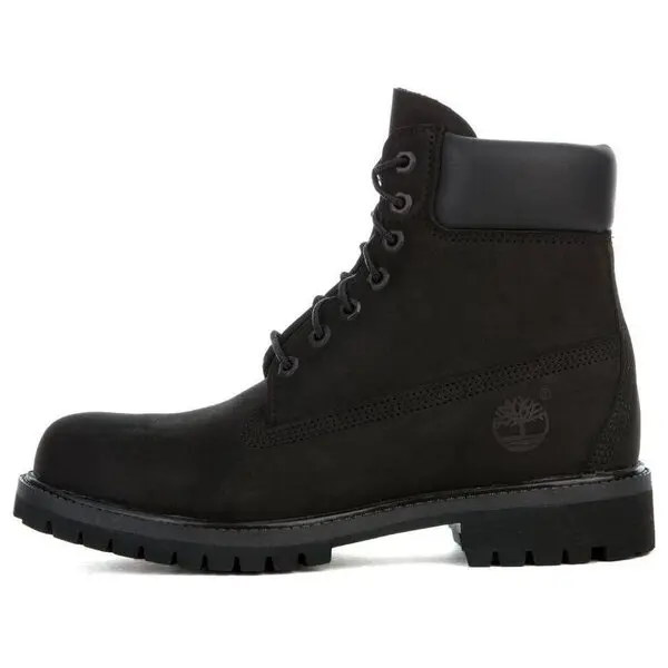 Timberland Inch Premium Waterproof Nubuck Lace-up Boots - Black